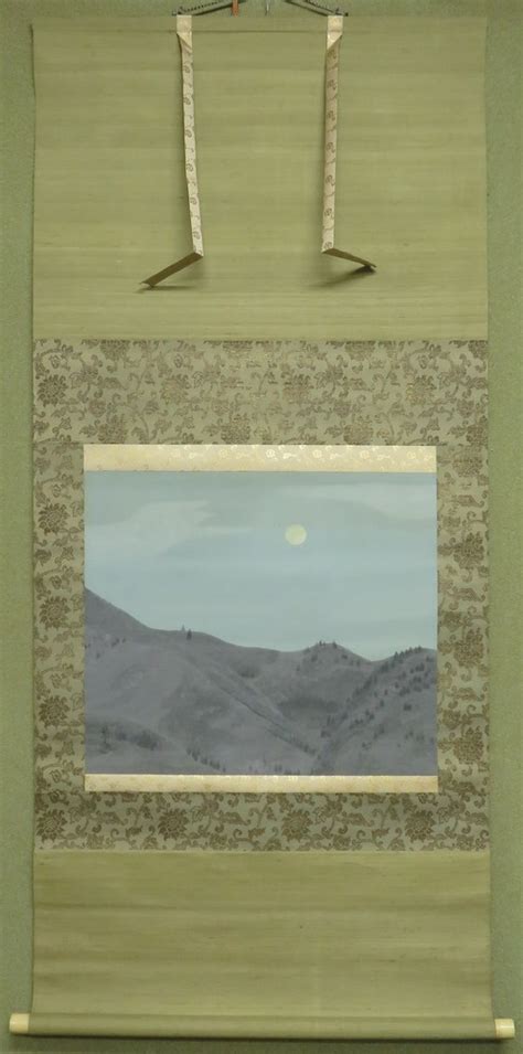 我妻碧宇 月明 古美術こもれび 骨董 掛軸 絵画の買取と販売 名古屋