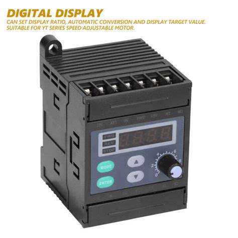 Motor Speed Controller Digital Display Built In Regulator Accessory
