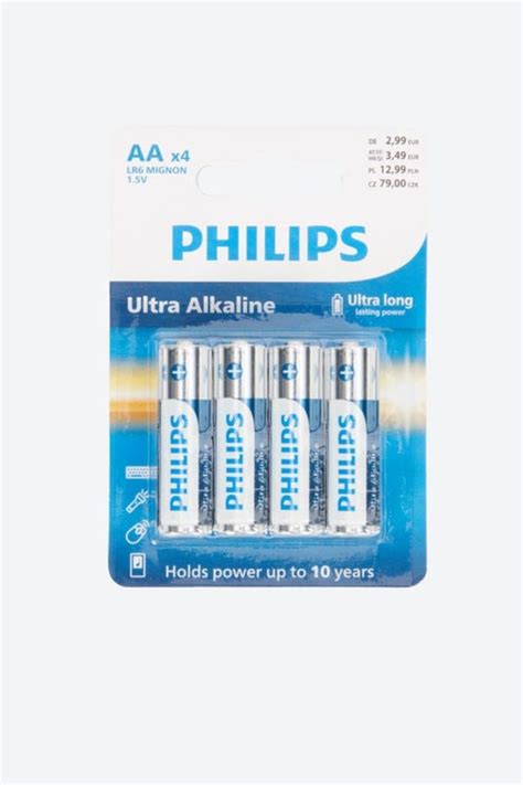 Philips Ultra Alkaline AA-Batterien, 4er-Pack von NKD ansehen!