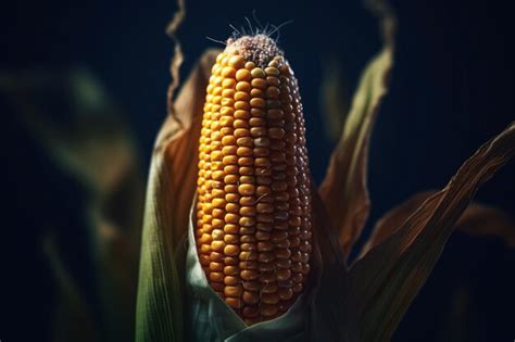 Premium Ai Image Corn On The Cob Generative Ai