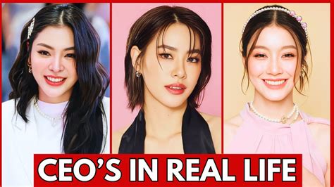 07 GL ACTRESS WHO ARE CEO'S IN REAL LIFE || FREEN SAROCHA | ENGFA WARAHA | FAYE PERAYA MALISORN ...
