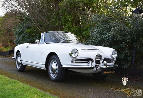 Classic 1963 Alfa Romeo Giulia 101 Spider For Sale Dyler