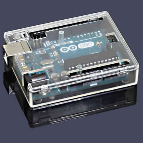 Transparent Acrylic Shell Box For Arduino UNO R Makers Electronics