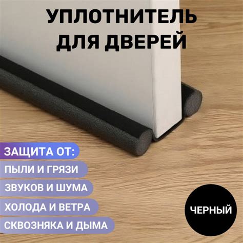 Уплотнитель шумоизоляция звукоизоляция для дверей CAREofHOME - купить с ...
