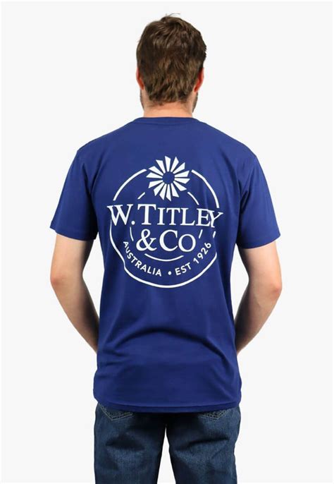 W Titley And Co Mens Original T Shirt