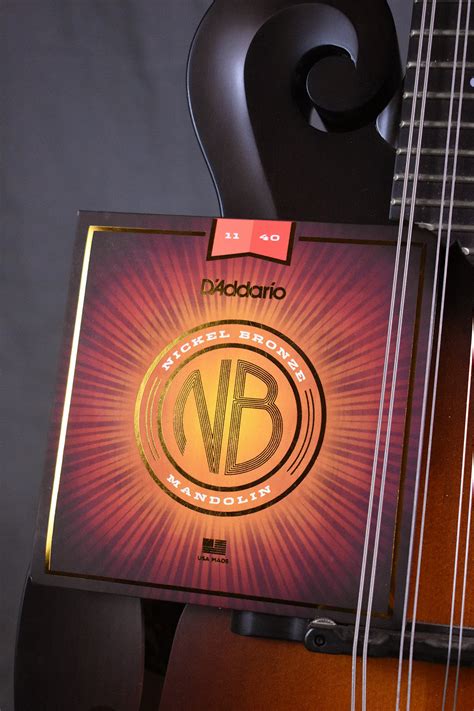 Daddario Nickel Bronze Mandolin Strings Telluride Music Co