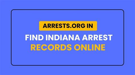 Indiana Search Indiana Arrest Records