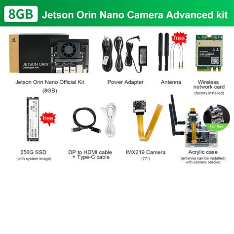 Nvidia Jetson Orin Nano Kit 4gm8gb Ram For Artificial Intelligence