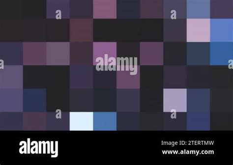 Pixelated Blinking Background Seamless Loop Motion Screen Of Many