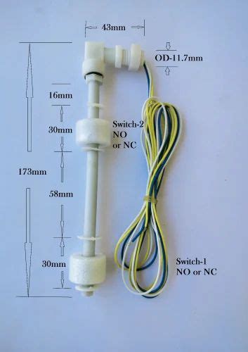 Magnetic Float Sensor With Two Levels Fs 1442s2f Sm01 At Rs 128