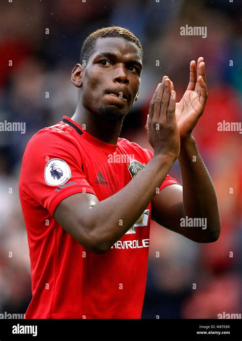 Manchester Uniteds Paul Pogba After The Premier League Match At Old