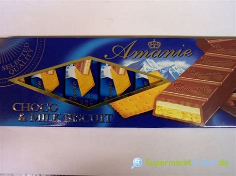 Amanie Choco And Milk Biscuit Schoko And Keks Preis Angebote And Bewertungen