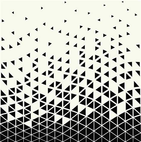 Download Wavy Triangles Geometric Pattern Picture