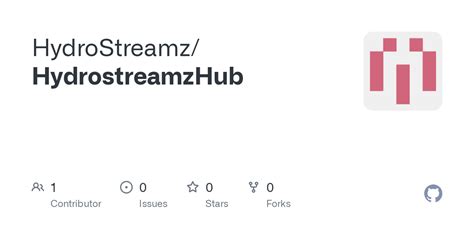 github hydrostreamz hydrostreamzhub