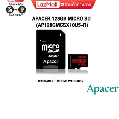 APACER 128GB MICRO SD (AP128GMCSX10U5-R)LIFETIME WARRANTY - TOP Online ...
