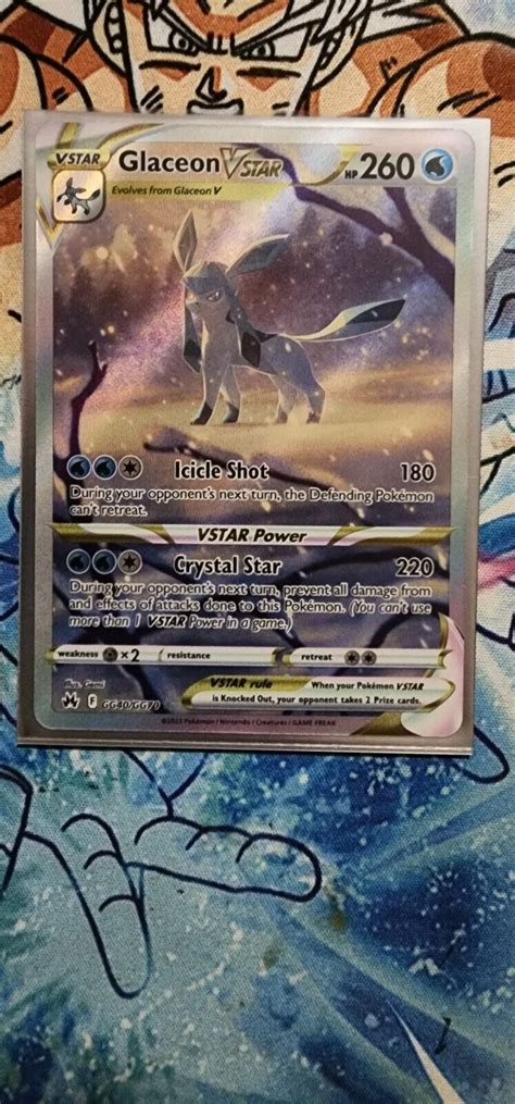 Glaceon VStar GG40 GG70 Crown Zenith Galarian Gallery Pokemon TCG