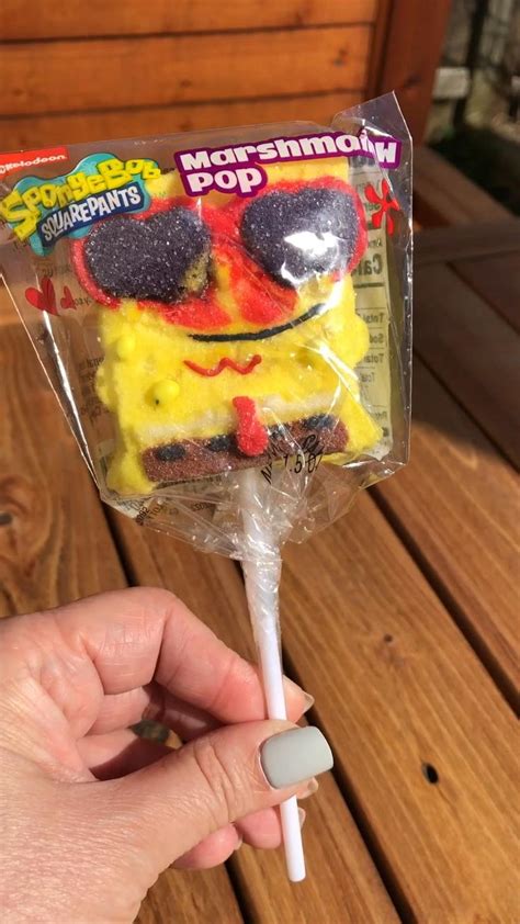 Spongebob Squarepants Marshmallow Pop Sweet Tooth Indian Food