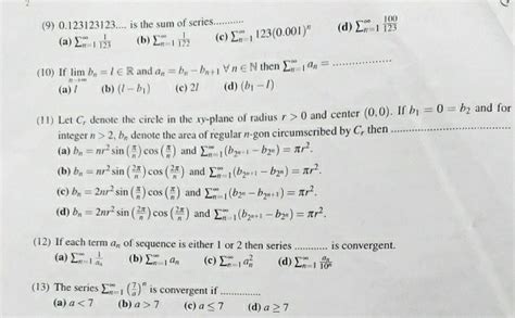 Solved 9 0123123123 ﻿is The Sum Of