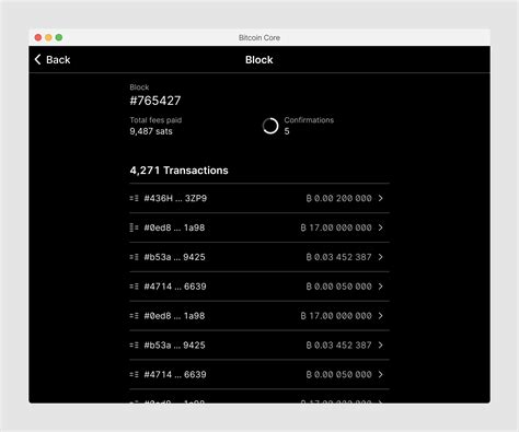 Explorer Bitcoin Core App Design Docs
