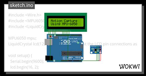 Real Time Motion Capture Wokwi Esp32 Stm32 Arduino Simulator