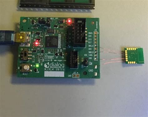 Da14531mod Ran Out Of Pins Add External 2 Wire Uart Bluetooth Low