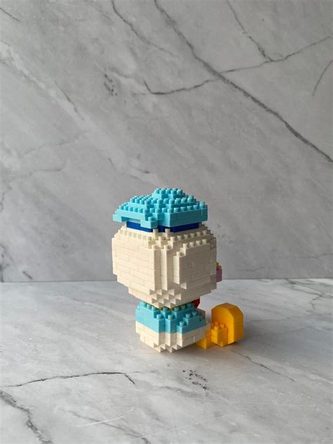Donald Duck Bricks Mini Lego Miniatur Pajangan Hiasan Disney Nano