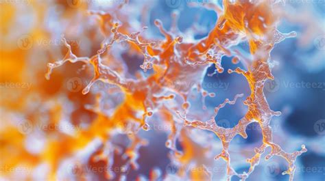 A Micrograph Of A Dendrimer A Highly Branched Organic Nanostructure Showcasing Its Dendritic