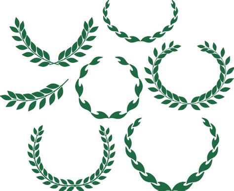 Laurel Wreath Royalty Free Vector Image VectorStock
