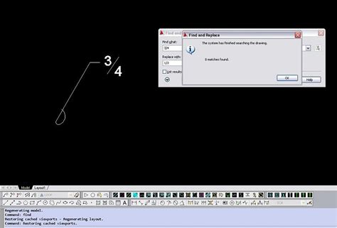 Stacked Fractions And The Find Command Autocad General Autocad Forums
