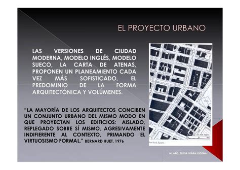 La Forma Urbana