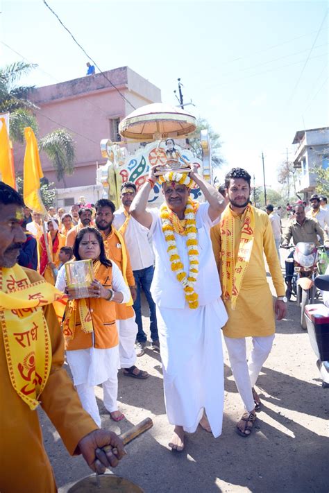भव्य कलश यात्रा के साथ नवकुंडीय श्री महालक्ष्मी यज्ञ प्रारंभ ️दिव्य