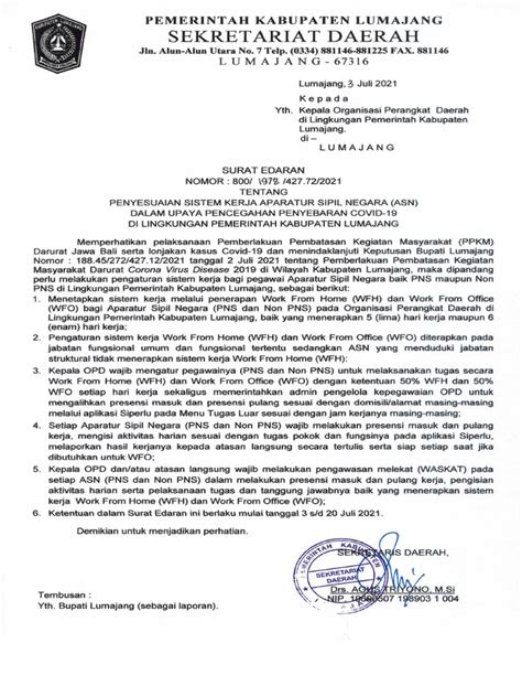 Se Penyesuian Sistem Kerja Asn 1 Pdf