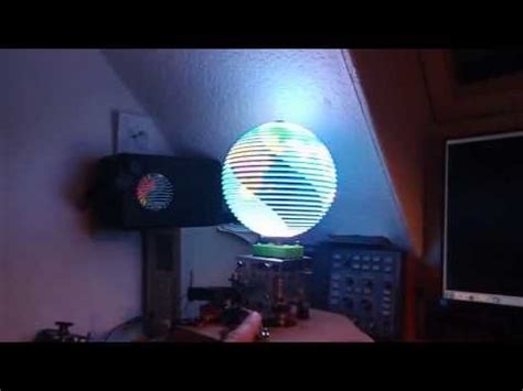 Pov Globe Bit True Color And Simple Hw Pov Arduino Programming Globe