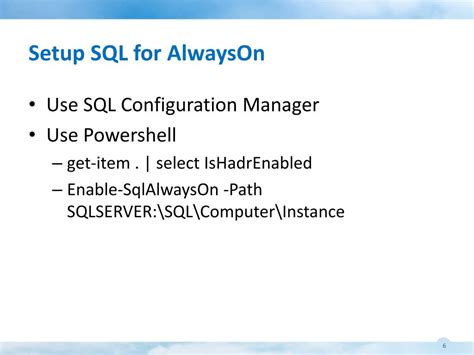 Ppt Sql Server Alwayson Powerpoint Presentation Free Download Id3170294