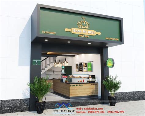 Top 50 Mẫu Thiết Kế Quán Bánh Mì đẹp Nhất