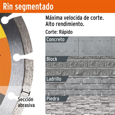 Disco De Diamante Rin Segmentado 4 Pretul DID 340P 27031