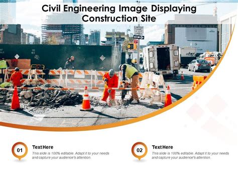 Civil Engineering Image Displaying Construction Site Presentation Graphics Presentation