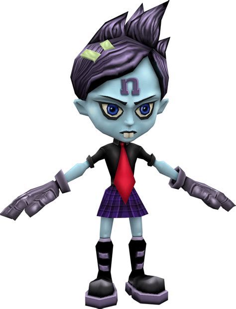 Nina Cortex Crash Of The Titans Model By Crasharki On Deviantart