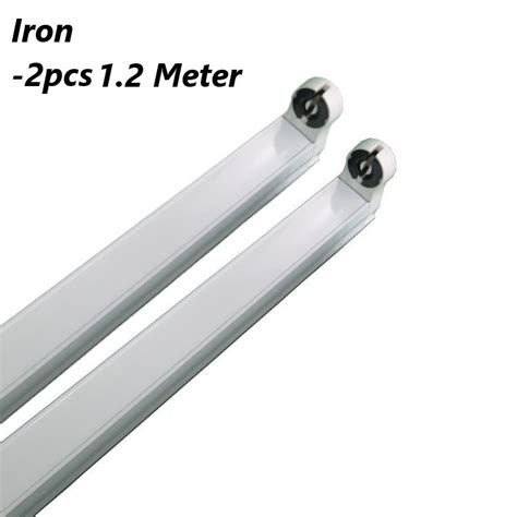 T8 Led Light Bracket Iron Aluminum Bracket Lamp Stand 2pcs 12 Meters