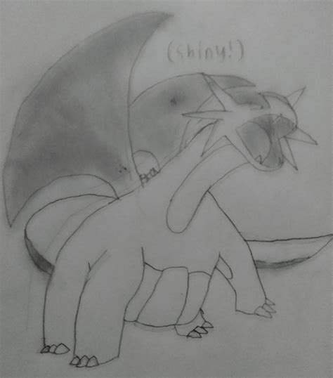 A Shiny Salamence Pokémon Amino