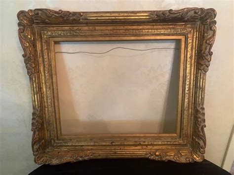 Ornate Gold Picture Frame For 16 X 20 Canvas Live And Online Auctions On