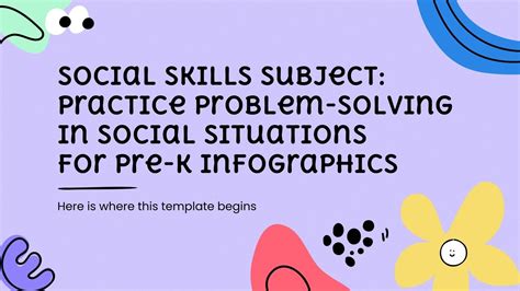 practice problem solving in social situations infographics