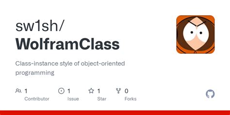 GitHub Sw1sh WolframClass Class Instance Style Of Object Oriented