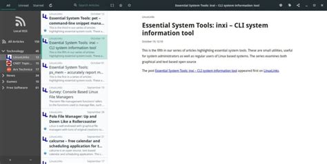 Best Free And Open Source Alternatives To Apple News Linuxlinks