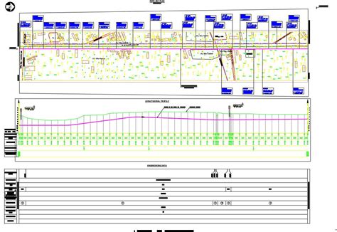 Autocad Drawing Of Pipeline System Plan Dwg File Cad File