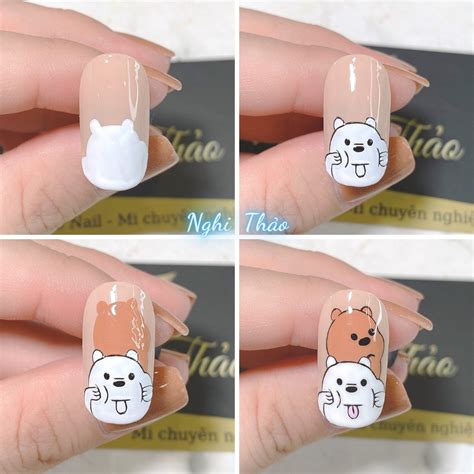 Top 200 Các Mẫu Nail Hoạt Hình được Yêu Thích Nhất