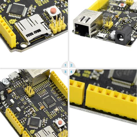 Placa De Desenvolvimento De Rede Ethernet Usb Para Arduino Unor3