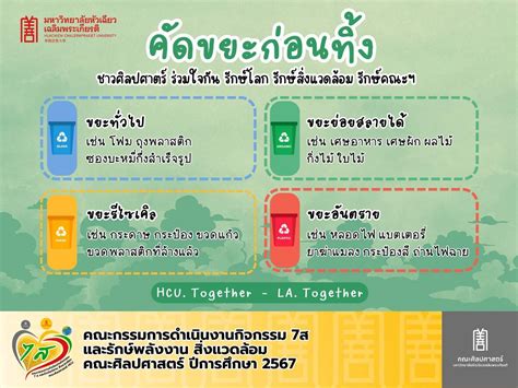 📢 คณะกรรมการดำเนินกิจกรรม 7ส และรักษ์พลังงาน สิ่งแวดล้อม ขอเชิญชวนชาว