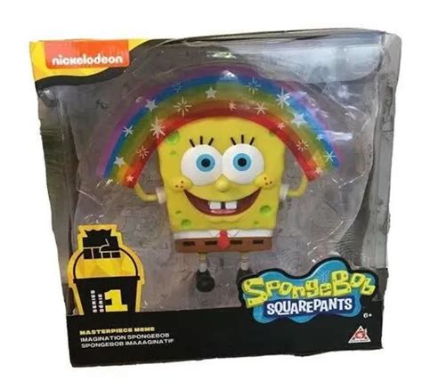Bob Esponja Masterpiece Meme Figura Fantasía Imaginación Envío gratis