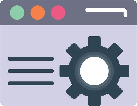 Browser Flat Icon 13950459 Vector Art At Vecteezy